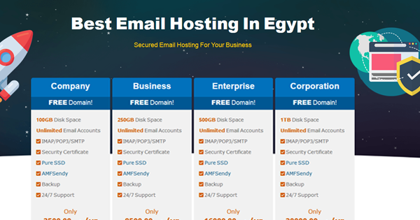 Best Email Hosting in Egypt - AMF Web Solutions